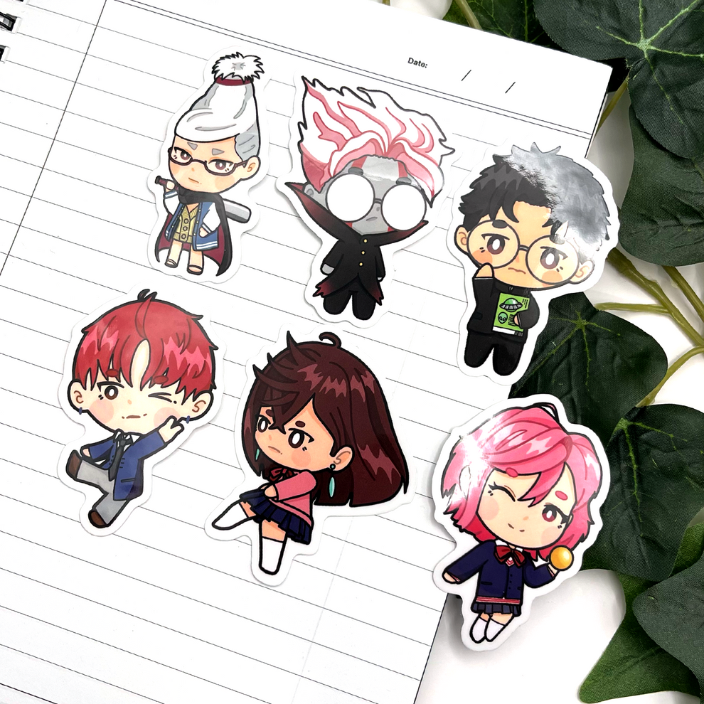 Dandadan | Vinyl Stickers – kuniplum